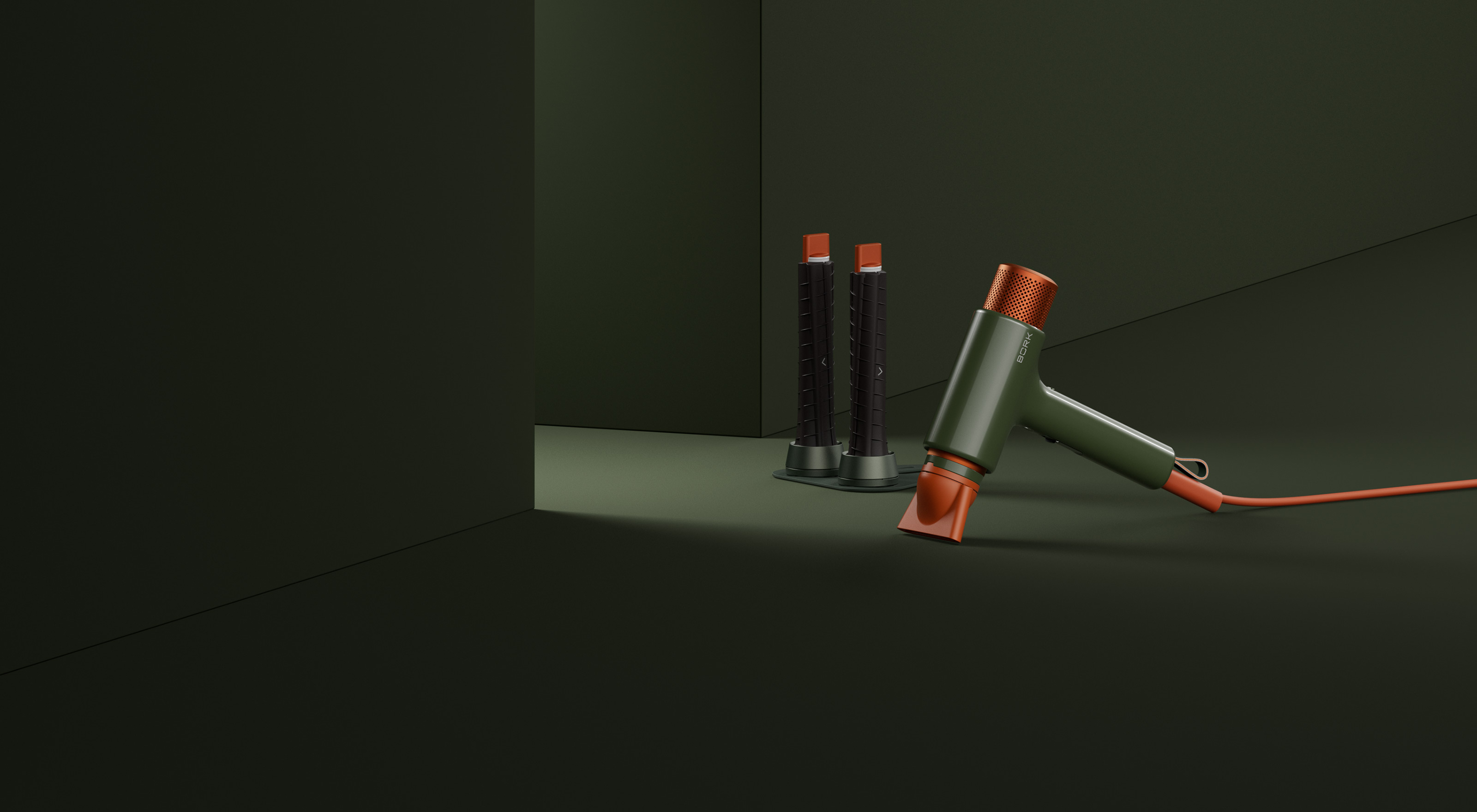 Фен-стайлер BORK F732 gn-or (зеленый, оранжевый) – купить в Казахстане, цены на сайте