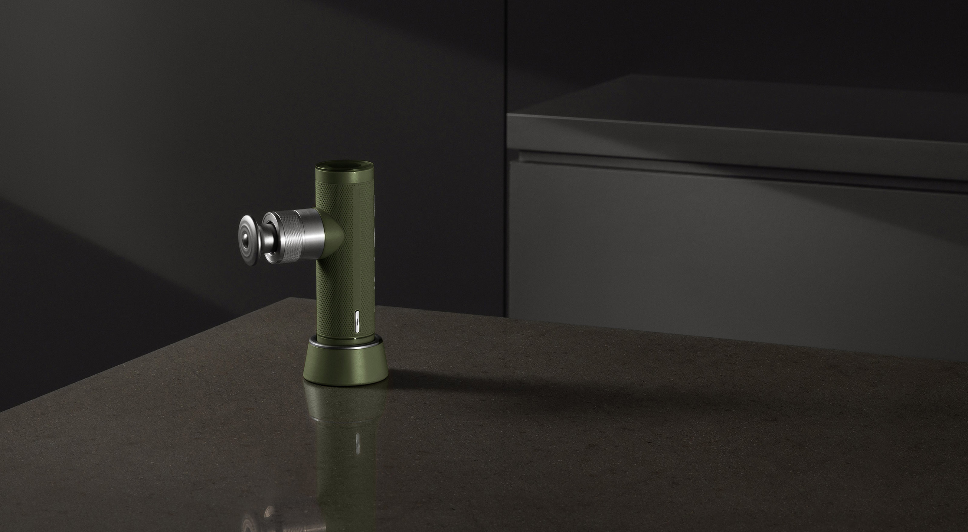 Перкуссионный массажер BORK D701 gn — официальный онлайн-бутик БОРК